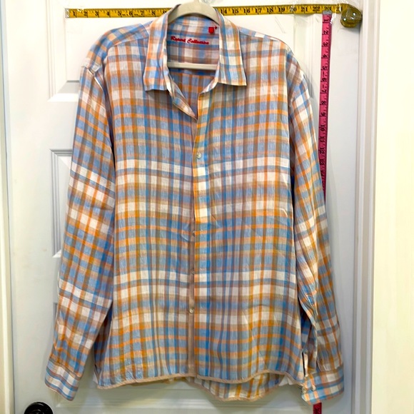 Report Collection | Shirts | Report Collection 0 Linen Long Sleeve ...